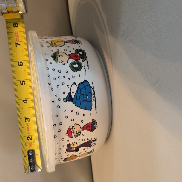 Peanuts | Kitchen | Peanuts Large Snoopy Puffer Jacket Ceramic Storage ...